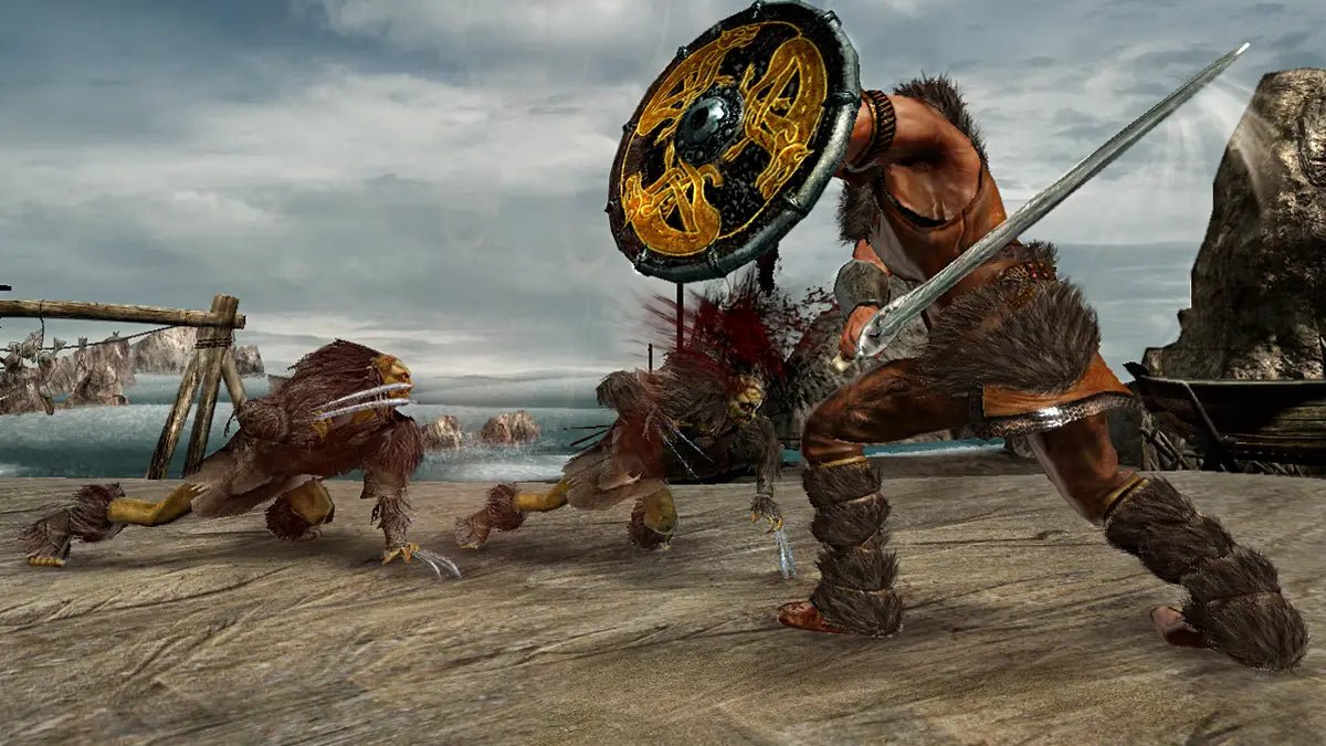 Beowulf The Game XBOX 360 PAL Version Used Like New Cyber Shop Cyprus