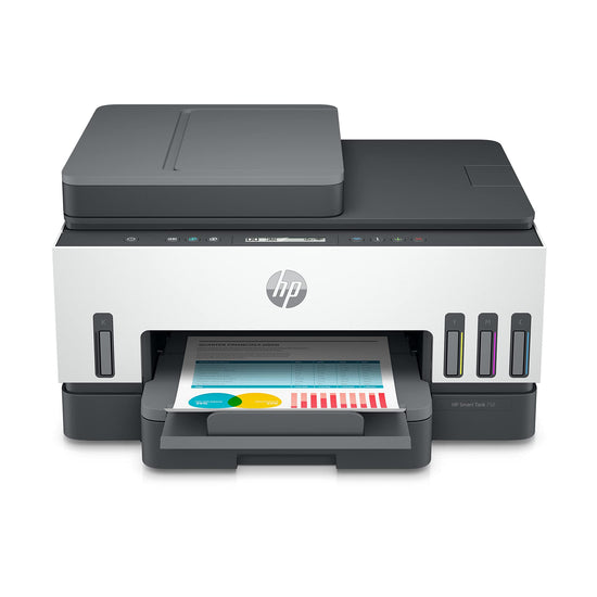HP PRINTER ALL IN ONE INKJET COLOR SMART TANK BUSINESS 750 A4, PRINT ...